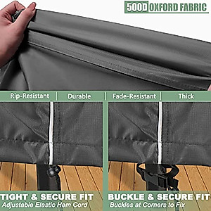 Patio Furniture Covers, Outdoor Furniture Cover Waterproof 4-Piece, Patio Furniture Set Covers, Heavy Duty Patio Covers, Ourdoor Sofa Cover, 2 Chair Covers, Coffee Table Cover Included -XL