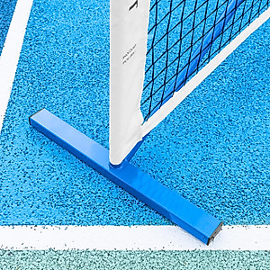 Vermont Procourt Combi Net | Net for Tennis, Badminton, Pickleball & Soccer-Tennis | Portable Badminton Set | Mini Tennis & Badminton Sets for Backyards (10ft Wide (Half Court Pickleball Only))