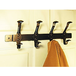 SmartHook 105 Garment Friendly Hook Rail (Antique Bronze)