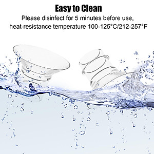 2pcs Flange Inserts, 17mm Silicone Breastpump Flange Insert Wearable Breast Pump Accessories Compatible with Medela/Spectra/TSRETE/Momcozy S9/S12/S9Pro/S12Pro