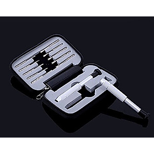ETopLike® Screwdrivers Kit Repair Tool for Eyeglass/Glasses/Watch/Cellphone/Clock (12PCS, Travel Pocket)