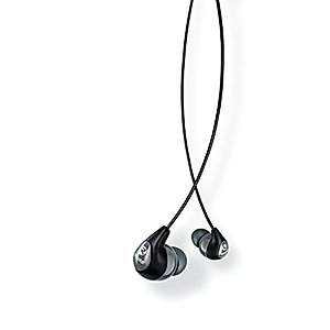 Shure SE112 PRO Wired Earbuds - Professional Sound Isolating Earphones with Single Dynamic MicroDriver, Secure In-Ear Fit, Fixed Cable, Durable Quality - Gray (SE112-GR)