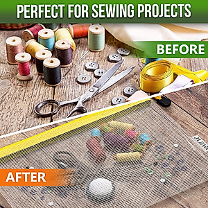 5 Pack Mesh Zipper Pouch Bags A3 - Plastic Zipper Pouches for Organizing 17.7x12.6 inch - Game Storage Bags - Puzzle Organizer Bags - Large Zipper Pouch Bag - Mesh Pouch with Zipper - Puzzle Bags