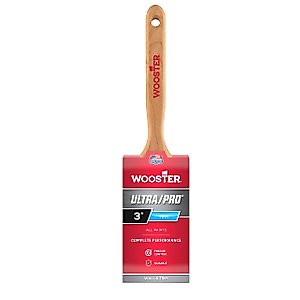 Wooster 4175-3 Ultra/Pro Firm Mink Flat Sash Paintbrush, 3-Inch, Natural
