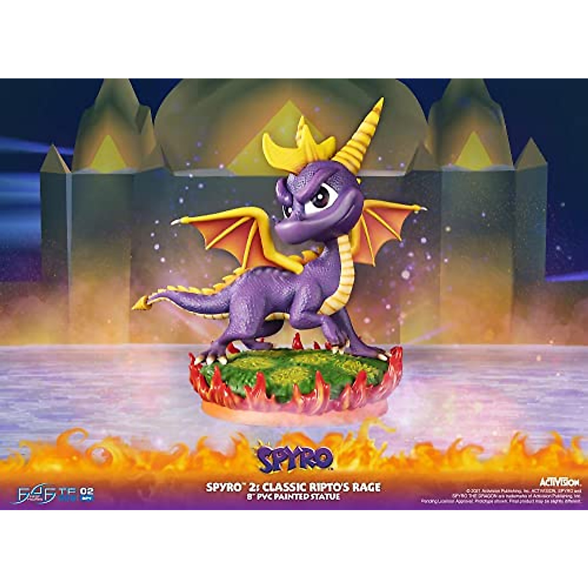 First 4 Figures Spyro 2: Ripto Rage PVC Statue