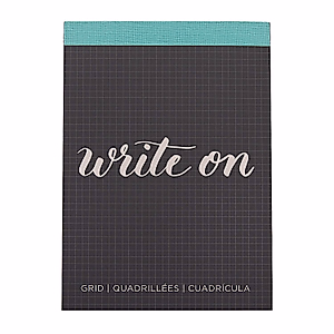 American Crafts™ Kelly Creates Grid Lettering Travel Pad - Stationery - 1 Piece