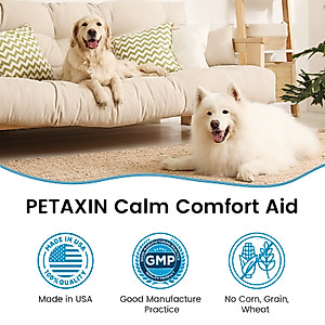 Calming Chews for Dogs - Dog Calming Treats - Calming Aid Dog Supplement - Helps with Dog Anxiety Relief, Separation, Barking, Stress Relief - Natural Calming Relaxer for Aggressive Behavior