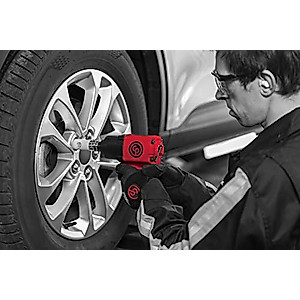 Chicago Pneumatic CP7741 Air Impact Wrench (1/2 Inch), Air Impact Gun Industrial Repair & Assembly Tool, Pistol Handle, Twin Hammer, Max Torque Output 715 ft. lbf/970 Nm, 10000 RPM