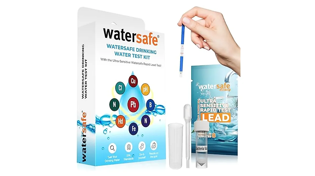 Watersafe Water Testing Kit - Accurate, Easy & Reliable