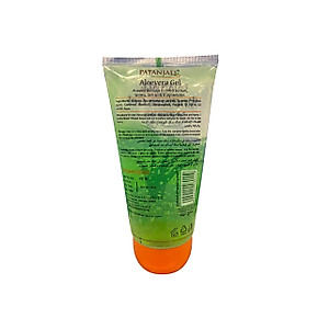 Patanjali Aloe Vera Gel 150ml - Saundarya Moisturizer for Oily Skin, with Vitamin E