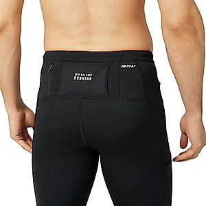 New Balance Men's Impact Run Heat Tight 22, Black, Small