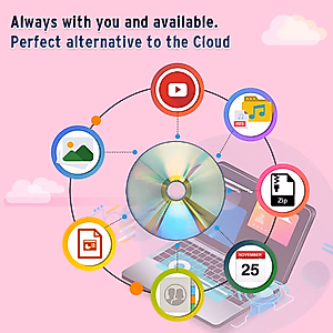 PlexDisc DVD+R 4.7GB 16x Recordable Media Silver Top Disc - 100 Disc Spindle (FFP) 63C-115-BX Black