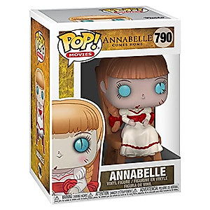 Funko The Conjuring: Annabelle - Annabelle in Chair Pop! Vinyl Figure (Bundled with Compatible Box Protector Case), Multicolor, 3.75 inches