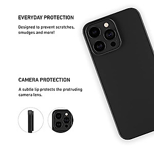 PEEL Ultra Thin Magnetic Case for MagSafe iPhone 14 Pro Max, Black – Embedded MagSafe Compatible Magnet, Minimalist Design, Branding Free – Protects and Showcase Your Apple iPhone 14 Pro Max