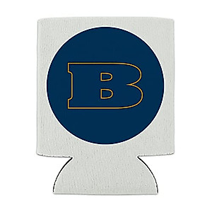 Beloit College Primary Logo Can Cooler - Drink Sleeve Hugger Collapsible Insulator - Beverage Insulated Holder