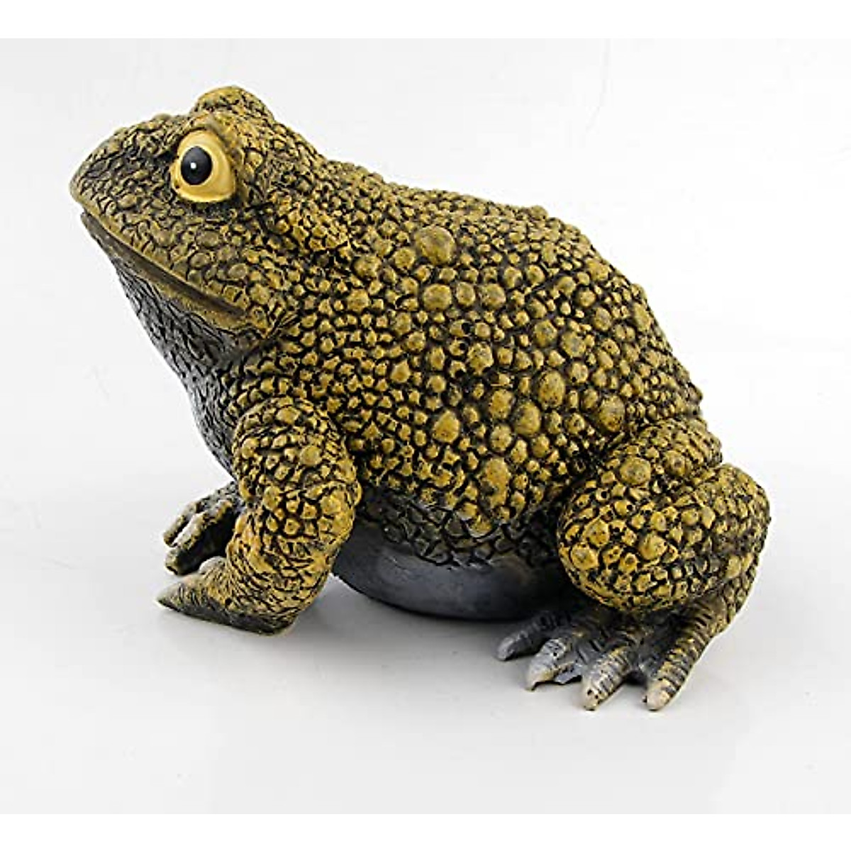 ABEESEA Frog Toad Sculptures Garden Statues Yard Art Resin Decorations Outdoor Outdoor Toad Figurine for Gardens,patios and lawns,Brown