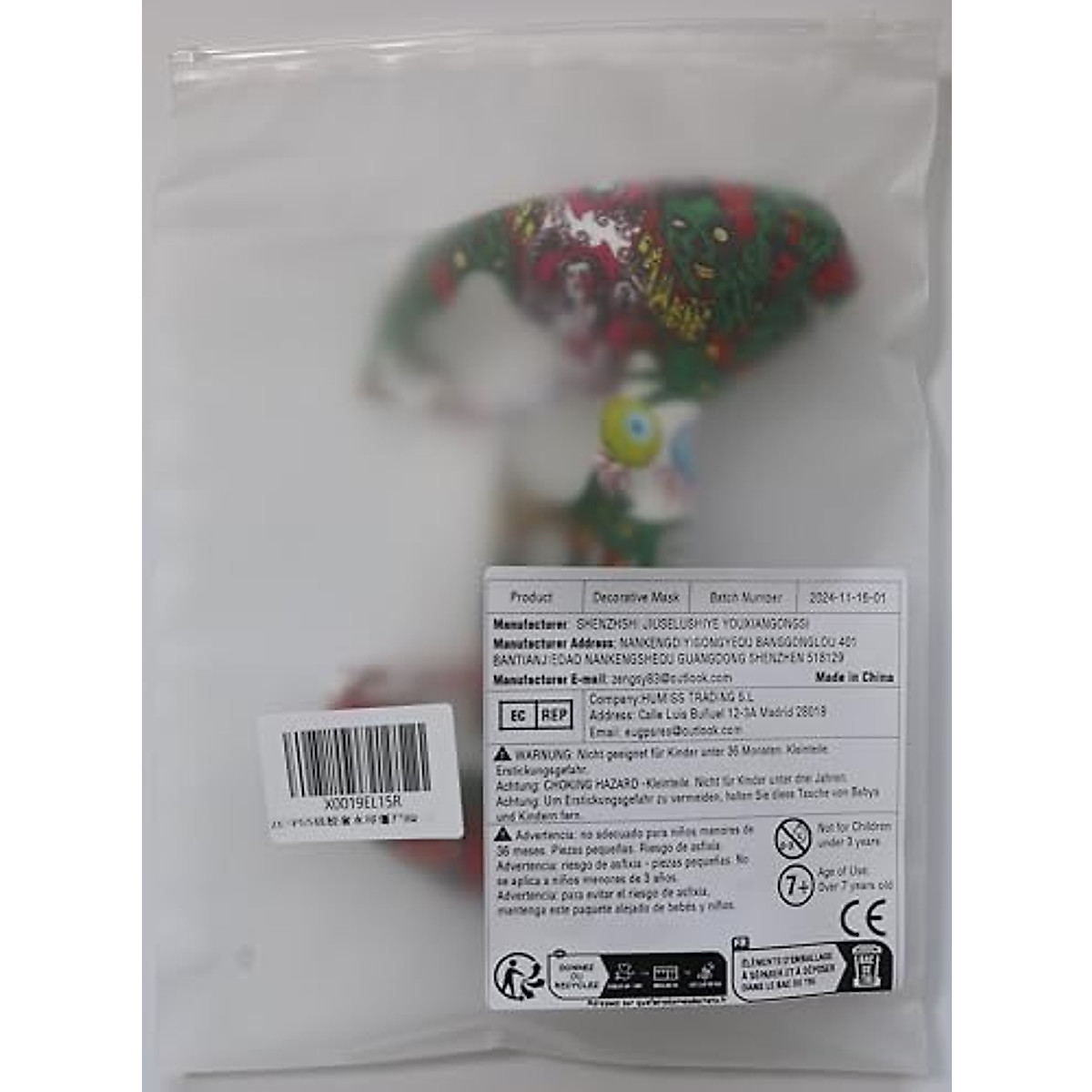 9CDeer 1 Piece of Silicone Transfer Print Protective Cover Skin + 10 Thumb Grips for PlayStation 5 / PS5 Controller Zombie