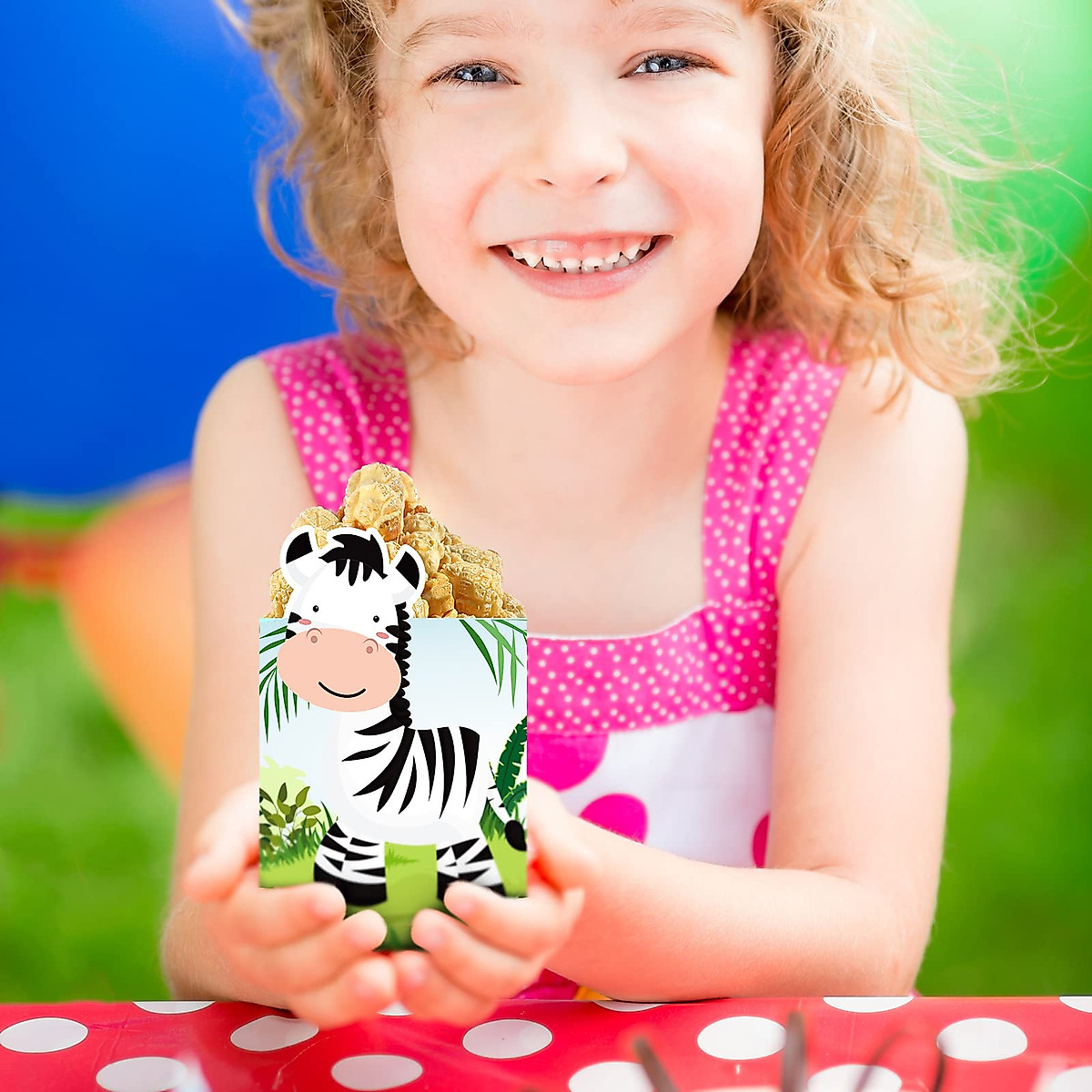 Jungle Safari Birthday Decorations Jungle Theme Popcorn Boxes Animal Popcorn Treat Boxes Popcorn Containers Jungle Theme Party Decoration Supplies Animal Party Baby Shower Favors Set of 24