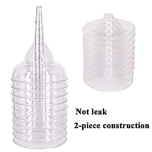 Belinlen 18 Count 11oz Clear Hard Plastic Margarita Glasses/Party Cups Wedding Parties Cocktail Cups