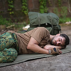 MT Military Army Alice Embedded Air Self-Inflating Camp Mat Olive Drab