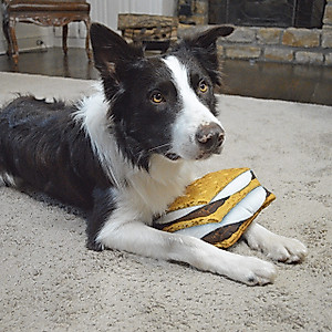 Doggijuana | Refillable Catnip Dog Toy | Naturally Calming | Catnip Grown in The USA (S'Mores)