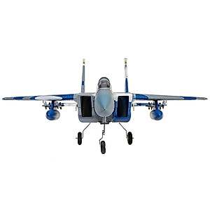 E-flite RC Airplane F-15 64mm BNF Basic Transmitter Battery and Charger not Included with AS3X and Safe Select EFL97500