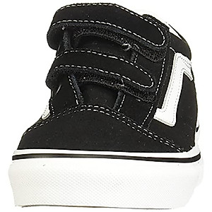 Vans Old Skool V Junior/Big Kids/Youth Shoes Black/White VN0A4UI16BT 4