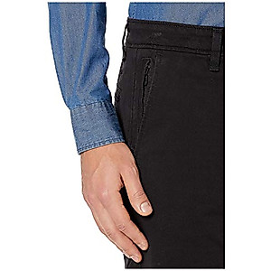 Dockers Men's Straight Fit Ultimate Chino with Smart 360 Flex (Regular and Big & Tall), Black, 38W x 30L
