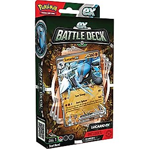 Pokemon TCG: Lucario ex Battle Deck (Ready-to-Play 60-Card Deck)