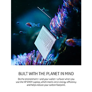 HP Envy 15 Laptop, NVIDIA GeForce RTX 3050, 11th Gen Intel Core i7-11800H, 16 GB RAM, 512 GB SSD, 1080p Touchscreen, Windows 11, Advanced Cooling System, Webcam w/Camera Shutter (15-ep1010nr, 2021)