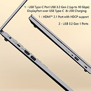 acer Newest Aspire 3 Slim Laptop, 15.6" FHD Display, AMD Ryzen 3 7320U Processor, 8GB LPDDR5 RAM, 128GB SSD, AMD Radeon Graphics, USB Type A&C, WiFi 6, Windows 11 Home in S Mode