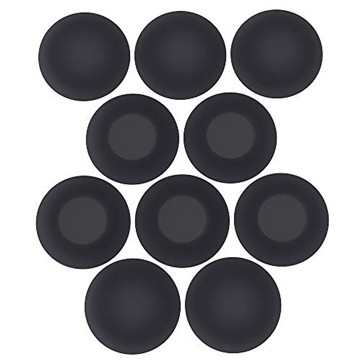 On-Ear Cushion Replacement Ear Pads 46mm / 1.8" Foam Earphone Cushions EarPad Headphone Headset Covers (5 Pairs) Pack of 10