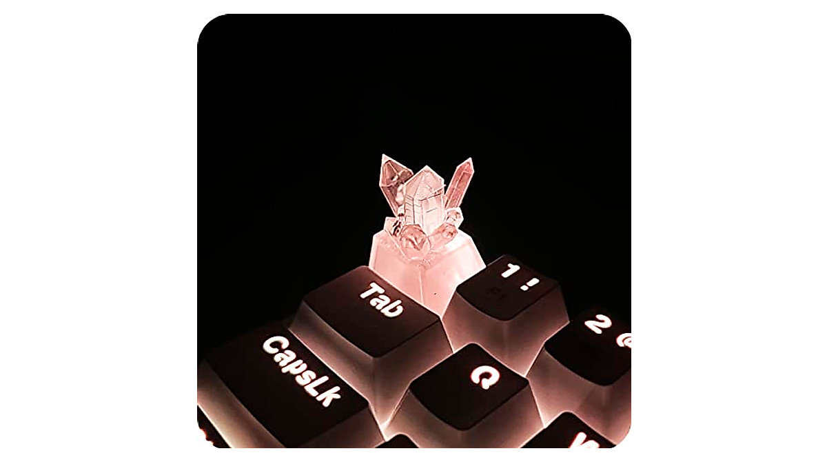 Custom Keycap for Mechanical Gaming Keyboard - Design Glass - Artisan ...