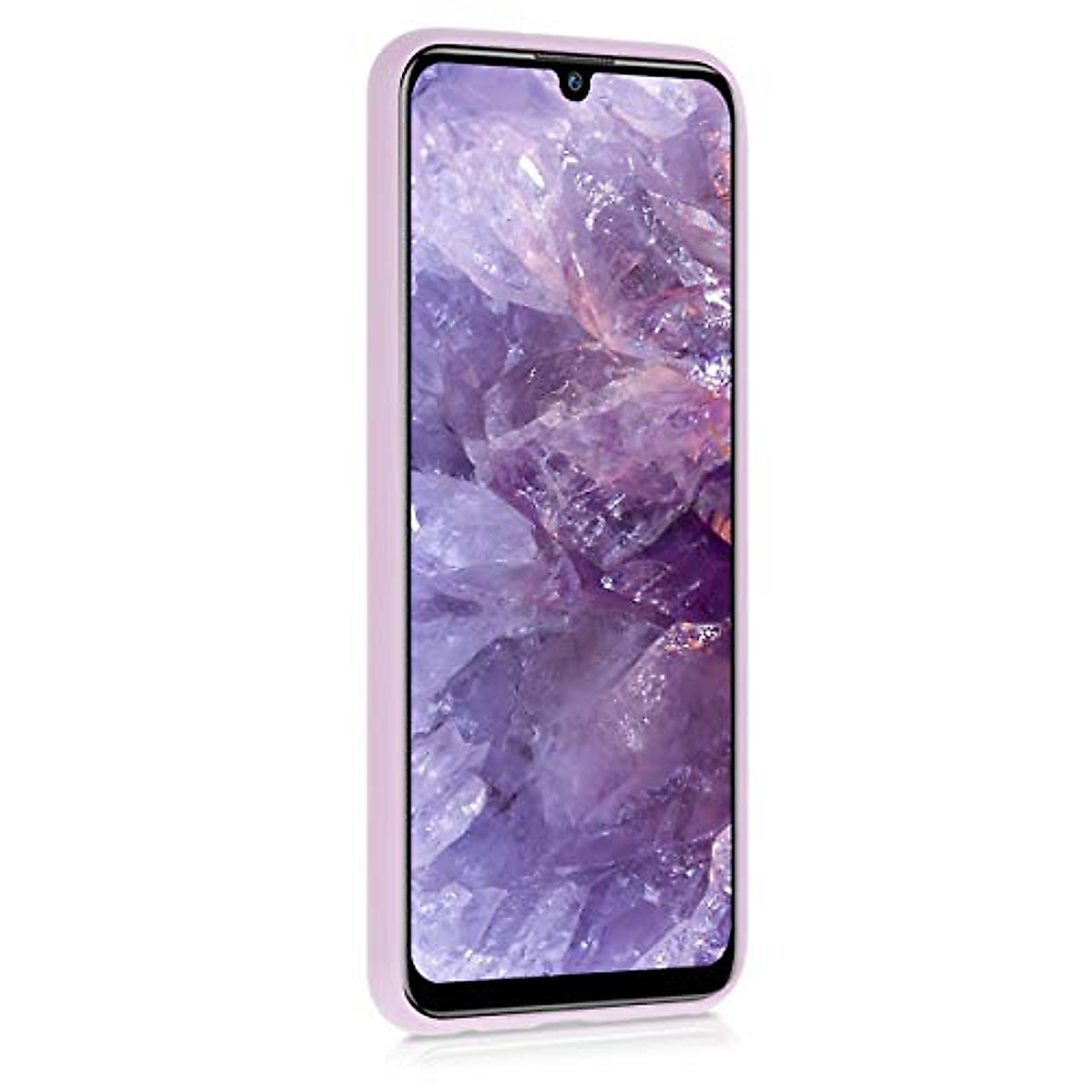 kwmobile Case Compatible with Huawei P Smart (2019) Case - Soft Slim Protective TPU Silicone Cover - Mauve
