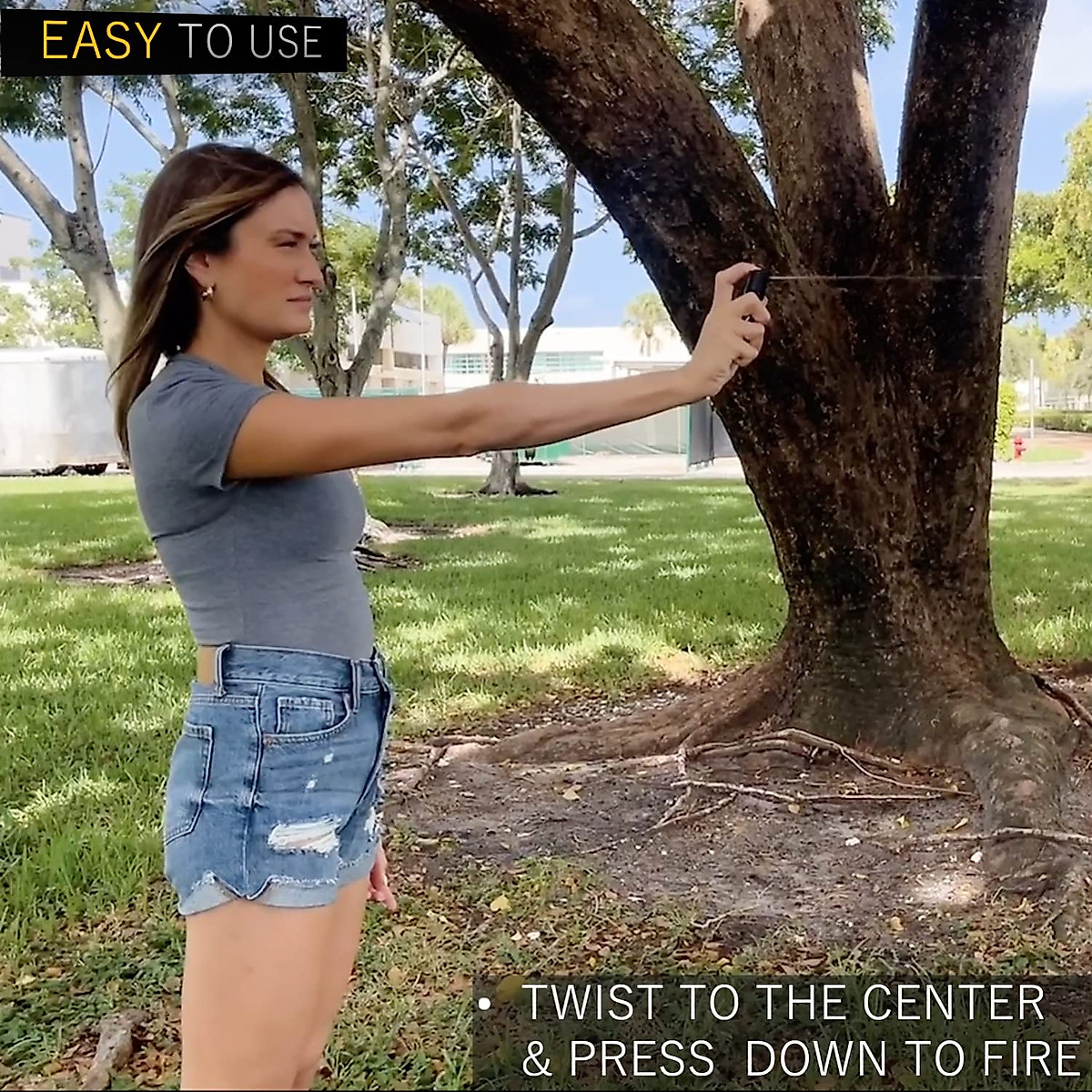 POLICE MAGNUM Mini Pepper Spray Bulk Pack- Max Heat Strength- Made in The USA - 1/2oz Twist Lock Keyrings (20 Hot Pink) Half Ounce