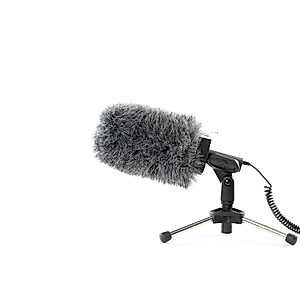 Azden AZ-ZSWS100 Windscreen High Performance Faux Fur for Azden Microphone SMX-10/20/ECZ-990/SGM-PDII