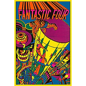 Marvel Classic Black Light Collectible Poster Portfolio