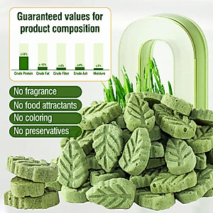 SYWUAII 100g/3.52oz Cat Grass Treats, Cat Grass Teething Stick for Hairball Remove and Teeth Cleaning, Edible Cat Grass Stick Snack