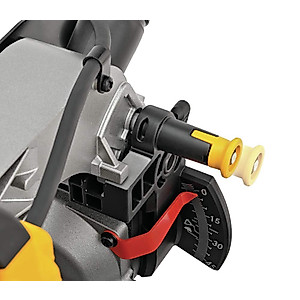 DEWALT 12-Inch Miter Saw, 15-Amp, Single Bevel, Compound (DWS715),Black