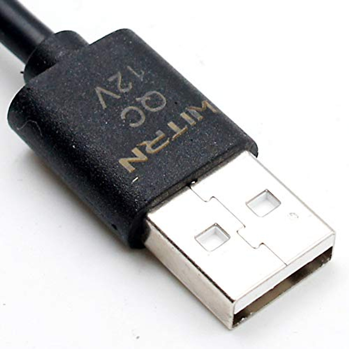 (2-Pack) JacobsParts 12V USB Type-A QC 2.0/3.0 Trigger Power Cable DC 5.5 x 2.5mm Barrel Connector