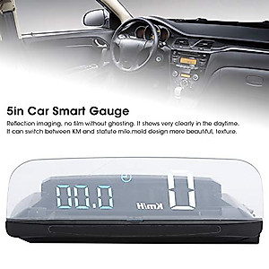 Vifemify Car GPS 5inch Smart Computer Fatigue Driving Warning Alarm Multi‑Functional Digital Meter Car Smart Computer
