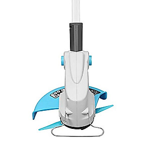 2x40V Cordless String Trimmers Kit Lightweight Grass Trimmer & Edger Weed Trimmer Alu Foldable Shaft for Garden, Including 6 Spare Blades, 2pc Battery & 1pc Charger