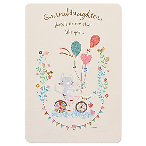 American Greetings Birthday Card for Granddaughter (No One Else Like You)
