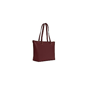 COACH Gllery Tote Shoulder Handbag (IM/Black Cherry)