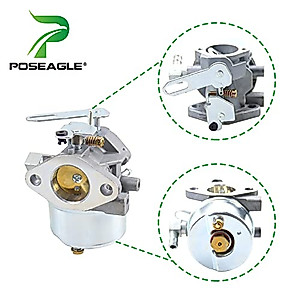 POSEAGLE 640169 Carburetor Replaces Tecumseh 640169 for Tecumseh OH318SA OHSK80 OHSK90 OHSK100 OHSK110 90 80 Snow Blowers