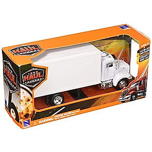 New-Ray 15803D 1: 43 Utility Peterbilt 335 Box Truck White