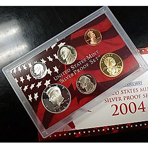 2004 U.S. Mint Silver Proof Set Set Uncirculated