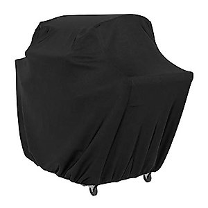 Amazon Basics Gas Grill Barbecue Cover, 60 inch /M, Black