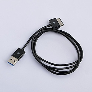 SinLoon 3.3ft USB 3.0 to 40 Pin Data Sync Charger Charge Cable for Asus Eee Pad Transformer TF101 TF201 ME171 SL101 TF300 TF300T Slider SL300(Black)