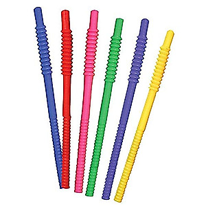 Tervis Set Of Six 11 Inch Assorted Color Straws Tervis One Size